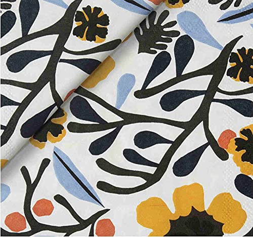 MARIMEKKO - King Duvet Cover Set, Cotton Percale Bedding with Matching Shams, All Season Home Decor (Mykero Multicolor, King)