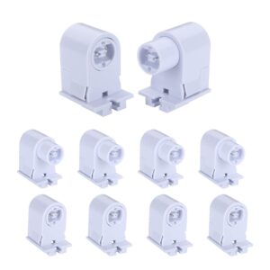 r17d/ho tombstone base holder socket connector t8/t10/t12 8ft led light replacement fluorescent plunger lampholder adaptor 5 pairs