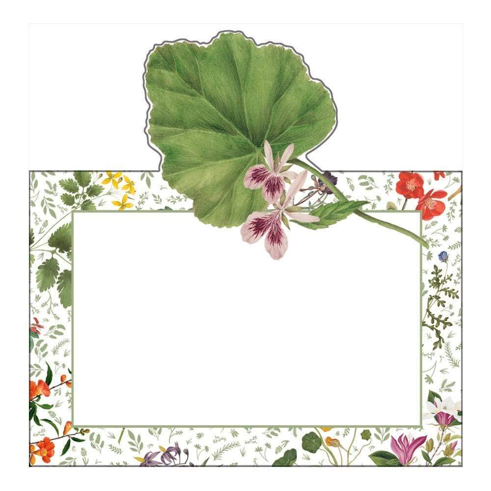 Caspari English Country Garden Die-Cut Place Cards, 24 Included