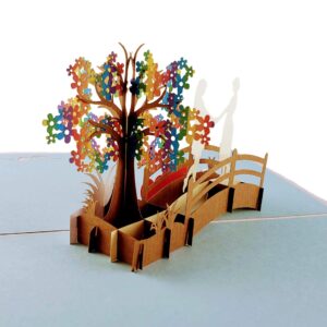 iGifts And Cards Awesome Lesbian Couple True Love 3D Pop Up Greeting Card - Wedding, Marriage, Engagement, Anniversary, Half-Fold, Pride, Lovers, Women, Brides, Wives, LGBT, Romantic, Rainbow