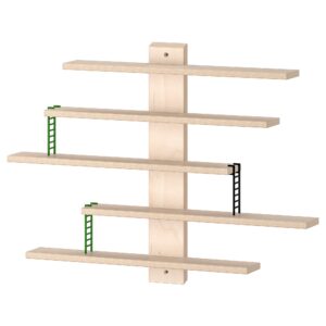 ikea lustigt wall shelf,wooden, 37x37 cm (14 5/8x14 5/8")