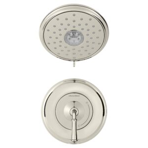 American Standard TU052507.013 Delancey Water-Saving Shower Only Trim Kit, 1.8 GPM, Polished Nickel