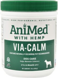 animed canine via calm w/hemp 16oz