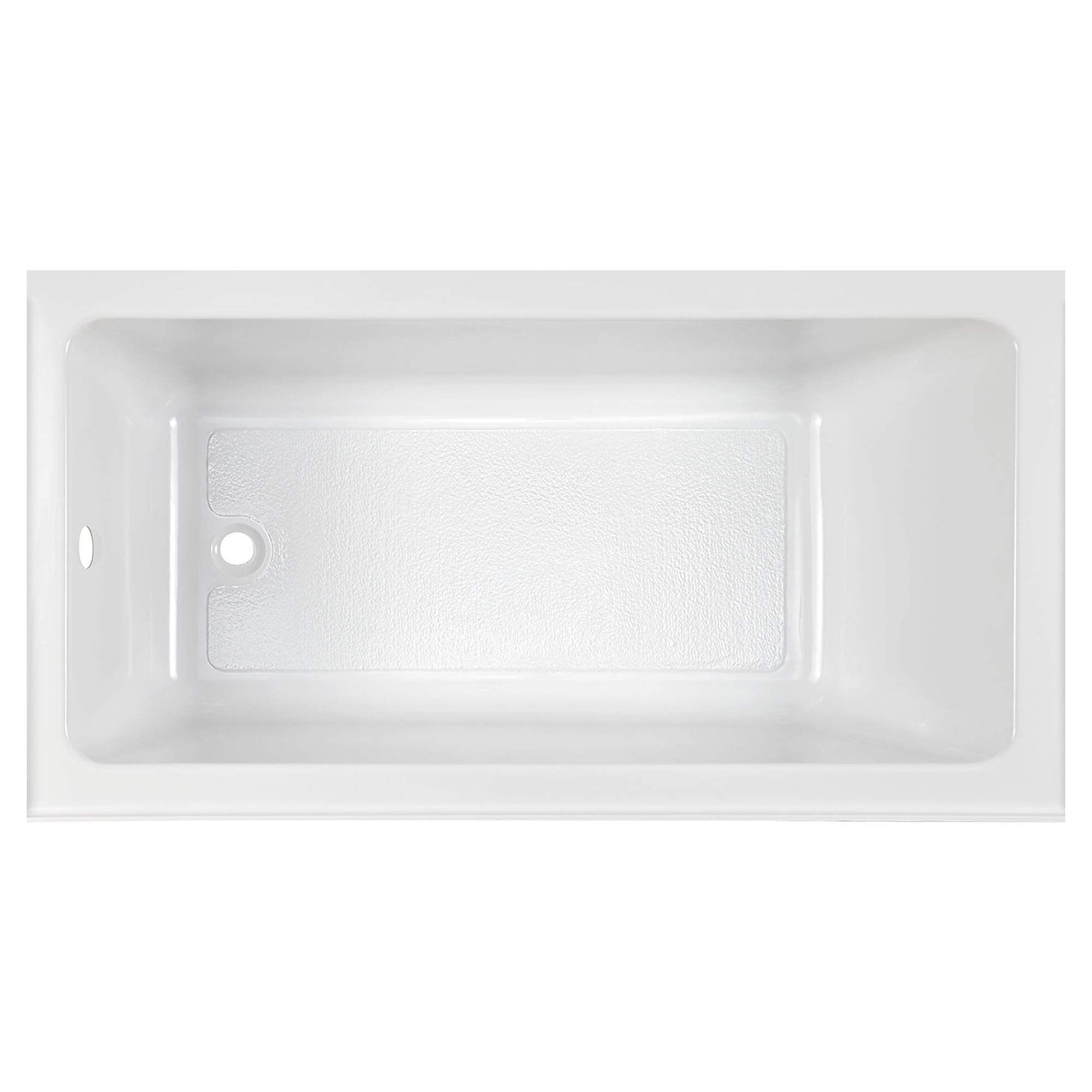 American Standard 2573202.020 Studio 60x30-Inch Bathtub - Above Floor Rough-in with Built-in Apron - Left Drain, White