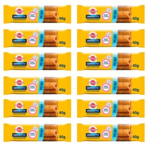 pedigree dentastix advanced, dental care chews for small dogs 5-10 kg, 12 sticks