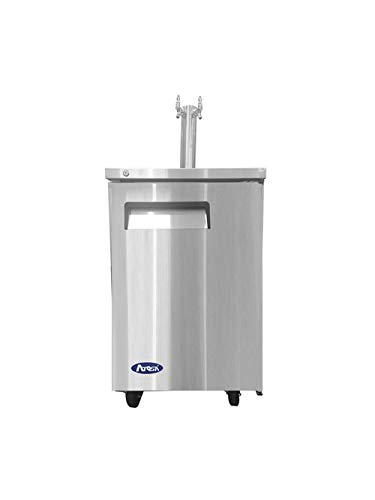 23 1 Door Back Bar Beer Keg Cooler with Single Faucet Tower Atosa MKC23