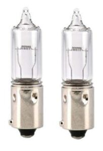 2-pack 64136ll h21w halogen long life bulb, 21 watt, bay9s base, vosla 38192 llt, made in germany