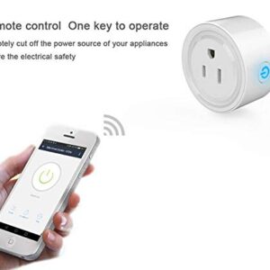 Raxxio Smart Plug, WiFi Outlet to Activate Your Devices with Wireless Control, Smart Outlet Socket Works with Mobile Apps, Amazon Alexa Smart Plugs, Google Home Smart Plugs, No Hub Required (2 Pack)