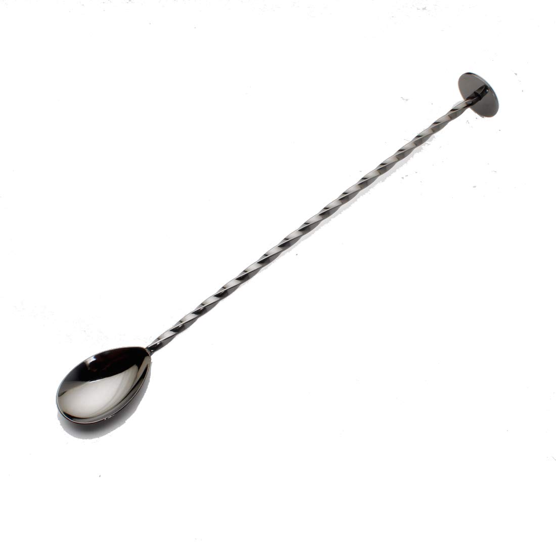 Mixing Bar Spoon 10 Inches 18/10 Stainless Steel Spiral Pattern Morphine Bartender Whiskey Cocktail Shaker Spoon