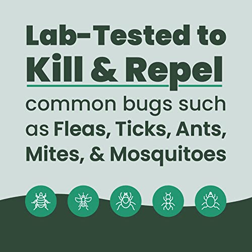 Cedarcide Extra Strength Tickshield | Deep Woods Cedar Oil Tick & Mosquito Repellent Spray for People, Pets, & Indoors | Kills & Repels Fleas, Ticks, Ants, Mites & Mosquitoes | Gallon