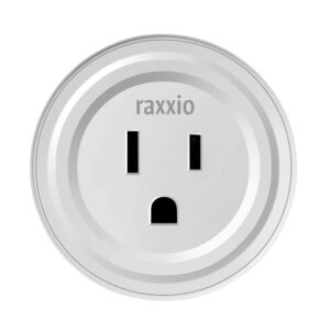 Raxxio Smart Plug, WiFi Outlet to Activate Your Devices with Wireless Control, Smart Outlet Socket Works with Mobile Apps, Amazon Alexa Smart Plugs, Google Home Smart Plugs, No Hub Required (2 Pack)