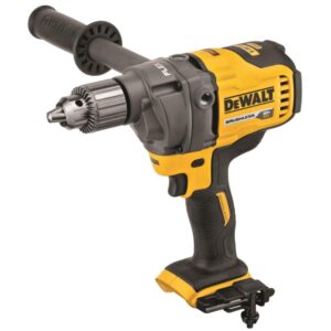 dewalt flexvolt 60v max* cordless drill for concrete mixing, e-clutch system, tool only (dcd130b)