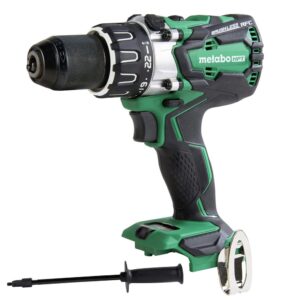 metabo hpt 18v cordless brushless driver drill - tool only | no battery | 1, 205 in/lbs of turning torque | reactive force control | 1/2" keyless all-metal chuck | lifetime tool warranty | ds18dbl2q4