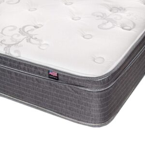 Richmond 11” Euro Top Waterbed Replacement Mattress, Super Single Drop in, Firm, Designed to Fit Inside a Waterbed Frame