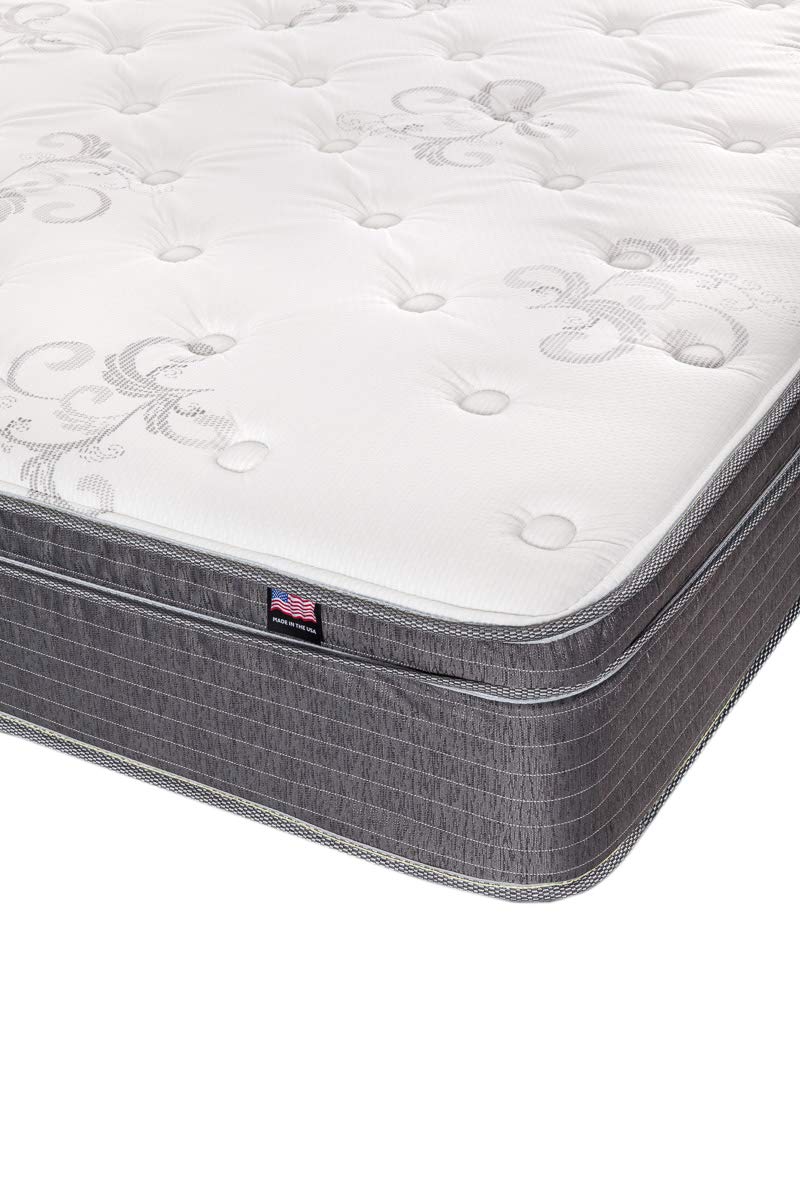 Richmond 11” Euro Top Waterbed Replacement Mattress, Super Single Drop in, Firm, Designed to Fit Inside a Waterbed Frame