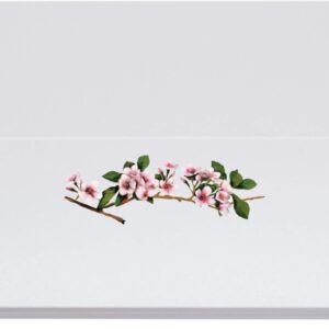 Pink Cherry Blossoms Place Cards, Set of 60, Pre-cut and Scored - Wedding, Party, Dinner, and Special Events - Made in the USA