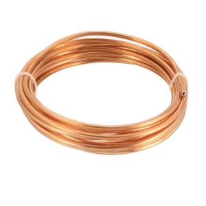 uxcell refrigeration tubing, 1/8" od x 5/64" id x 9.8 ft soft coil copper tubing