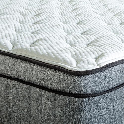 GhostBed Flex 13 Inch Cool Gel Memory Foam & Innerspring Hybrid Mattress, Medium Feel, Made in The USA, Twin