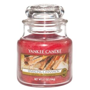 yankee candle sparkling cinnamon small jar candle (jar candle)