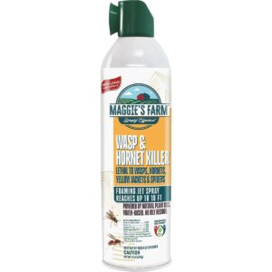 maggie's farm wasp & hornet killer - 14 oz aerosol