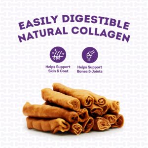 Treatly USA Collagen Chip Rolls Assorted Dog Chew Treats - Chicken Marinade Flavor, 10oz/1 Pack