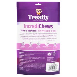 Treatly IncrediChews Kabobs w/Duck & Chicken Meat Wrap Dog Chew Treats - 6 Count/1 Pack