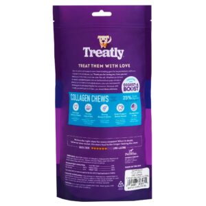 Treatly USA Collagen Chip Rolls Assorted Dog Chew Treats - Chicken Marinade Flavor, 10oz/1 Pack