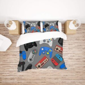 find sun video game controller duvet cover set twin bedding set covers 1 duvet cover and 1 pillow shams without comforter