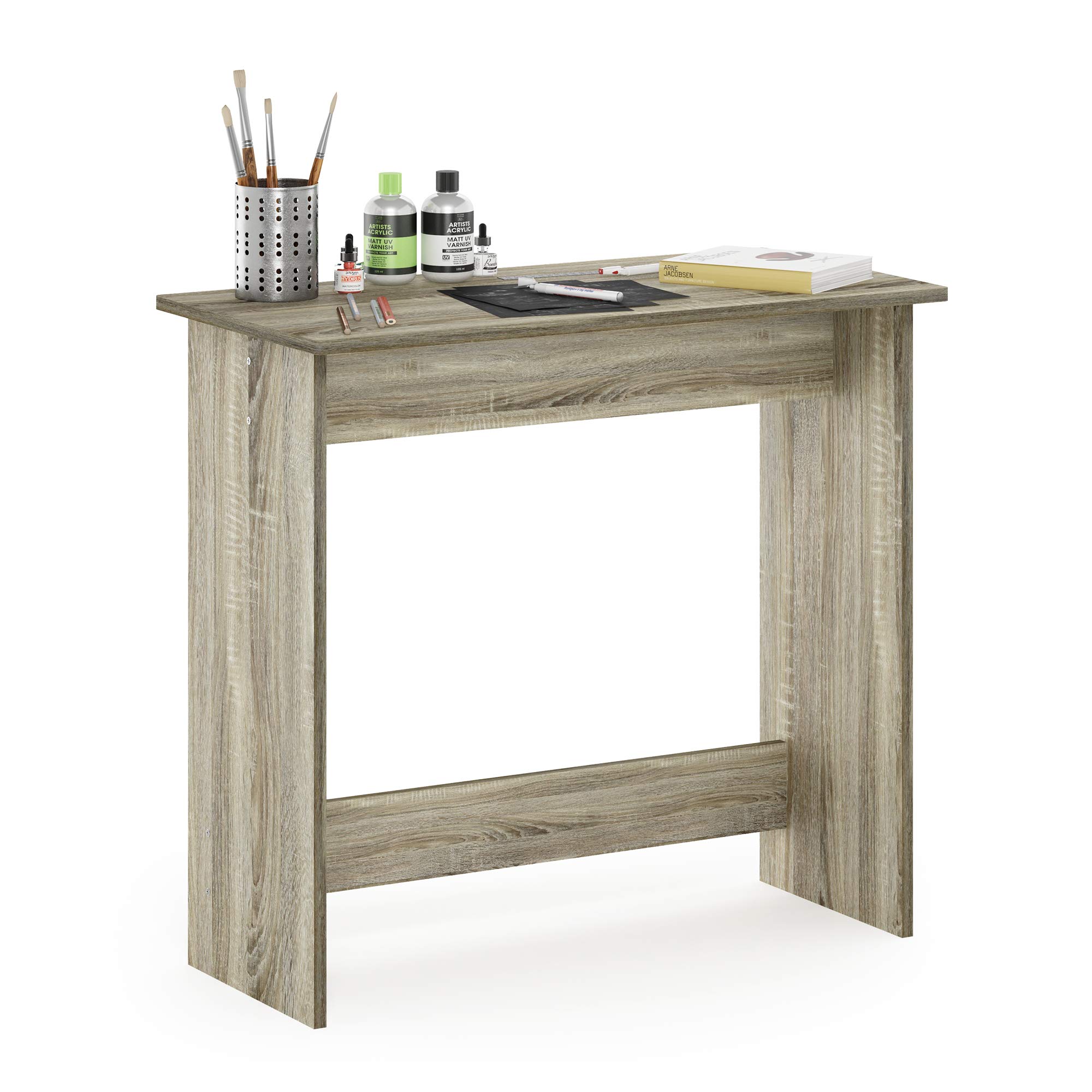 Furinno 14035OK Simplistic Study Table, Sonoma Oak