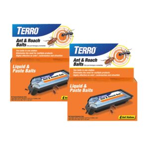 terro t360sr ant & roach baits-2 pack, tan