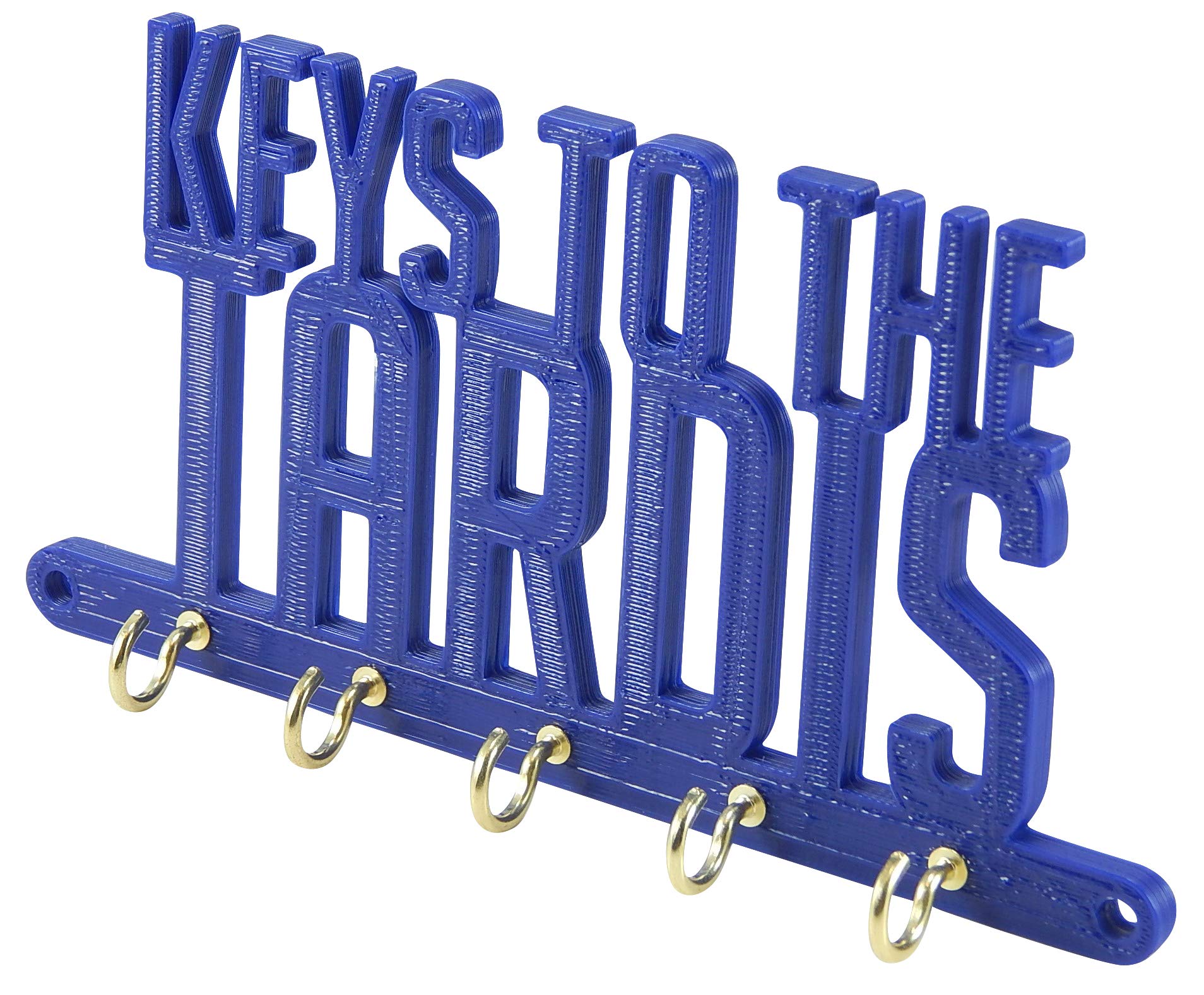 Dr. Who Doctor Who Tardis Key Rack Key Holder Jewelry Organizer 6" x 3" x 3/16"