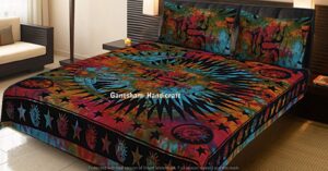 textile treasure indian bedspread home decor hippie gypsy bedding boho chic comforter set quilt cover queen size duvet cover doona cover