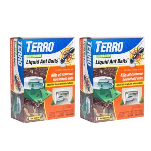 terro t1806sr 2-pack outdoor liquid ant baits-12 traps