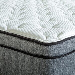 GhostBed Flex 13 Inch Cool Gel Memory Foam & Innerspring Hybrid Mattress, Medium Feel, Made in The USA, Twin