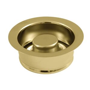 kingston brass bs3007 made to match garbage disposer flange, brushed brass