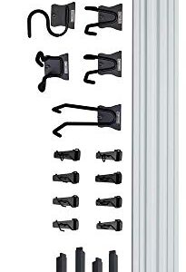 CRAFTSMAN Versatrack Garage Storage System, Storage Rail with 20 Piece Set Mounting Accessories (CMST22000)