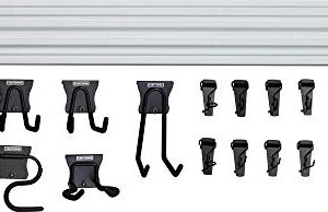 CRAFTSMAN Versatrack Garage Storage System, Storage Rail with 20 Piece Set Mounting Accessories (CMST22000)