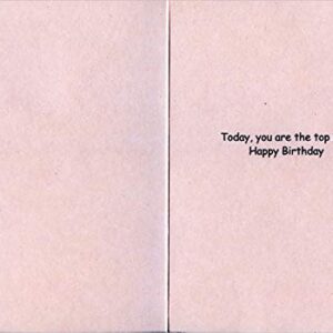 Tracks Publishing Ltd Beagle Puppy Looking at Birthday Cake Funny Dog Birthday Card