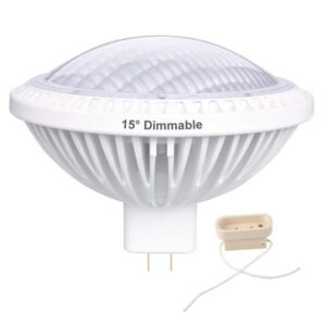 baoming par64 led bulb replace traditional 500w par64 15° 40w dimmable warm white 2700~3000k 120v gx16d