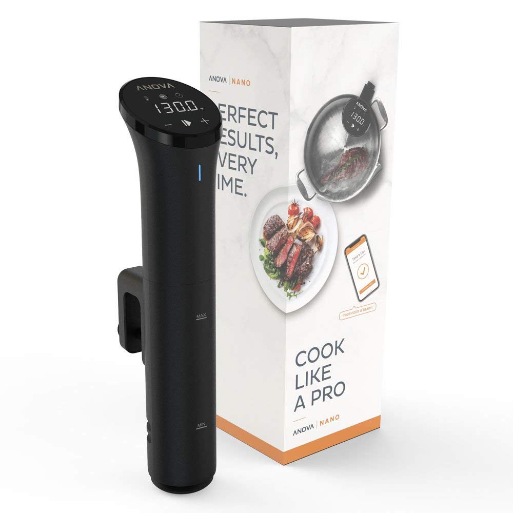 Anova Culinary Sous Vide Precision Cooker Nano | Bluetooth | 750W | Anova App Included (Renewed)