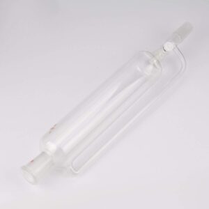 stonylab 500ml Pressure Equalizing Addition Funnel, Borosilicate Glass Dropping Funnel 24/40 Joint with PTFE Stopcock for Laboratory, 500ml