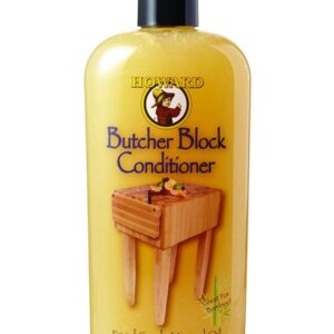 Howard BBC012 Butcher Block Conditioner, 12-Ounce (5)