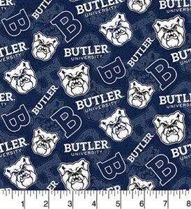 sykel enterprises butler university cotton fabric with new tone on tone design newest pattern