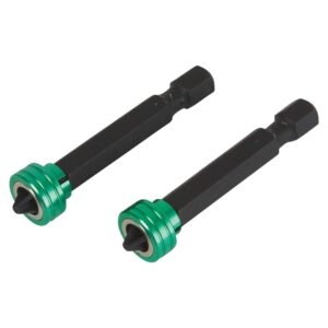 metabo hpt magnetic driver bits, no. 2, 1/4" hex, 2-pack (115003m)