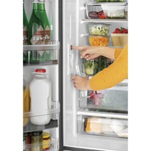 Cafe CWE19SP2NS1 18.6 cu. ft. French Door Refrigerator in Stainless Steel, Counter Depth and ENERGY STAR