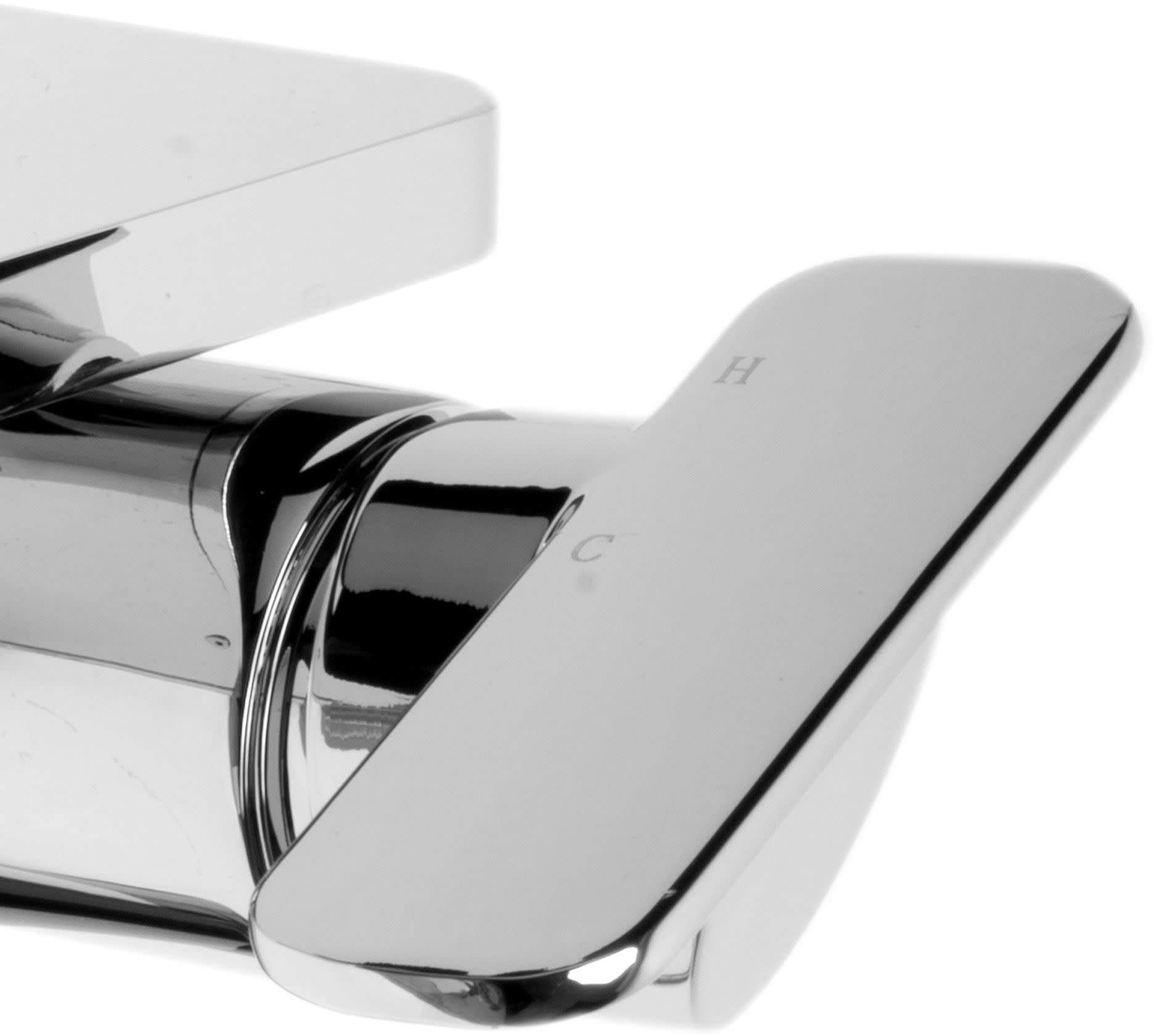 ALFI brand AB1882-PC Polished Chrome Single-Lever Bathroom Faucet, 4.9" L x 4.9" W x 4.8" H