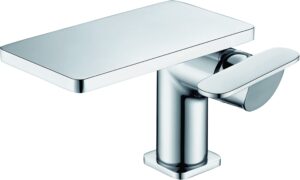 alfi brand ab1882-pc polished chrome single-lever bathroom faucet, 4.9" l x 4.9" w x 4.8" h