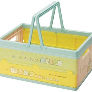 Skater BWOT13 Storage Box, Folding Storage Case, Basket, Sumikko Gurashi, 15.0 x 9.8 x 7.7 inches (38 x 25 x 19.5 cm)