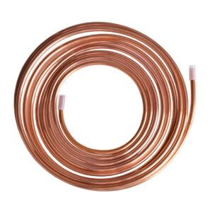 Hydro Master Copper Tubing Ice Maker and Humidifier Installation Kit 1/4 Inch x 15 ft LF