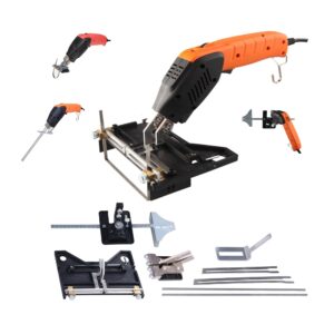 pro electric hot knife foam cutter styrofoam cutting tool kit air cooled electric hot knife continuous use(electric hot knife)